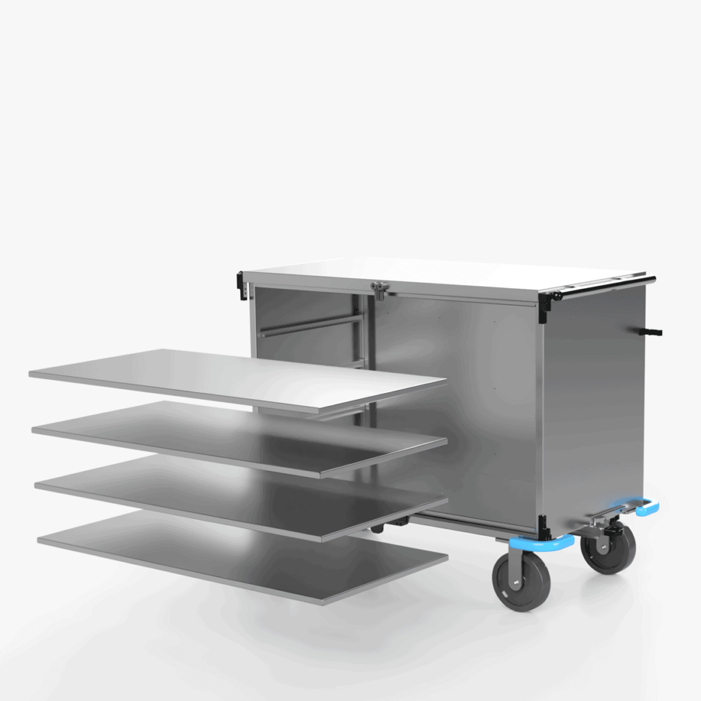 Sterile Services Transportation Carts